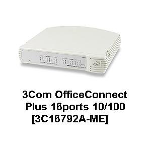 Коммутатор 3Com OfficeConnect 16 портов 100Mbit (3C16792A-ME) купить | ELMIR - цена, отзывы ...