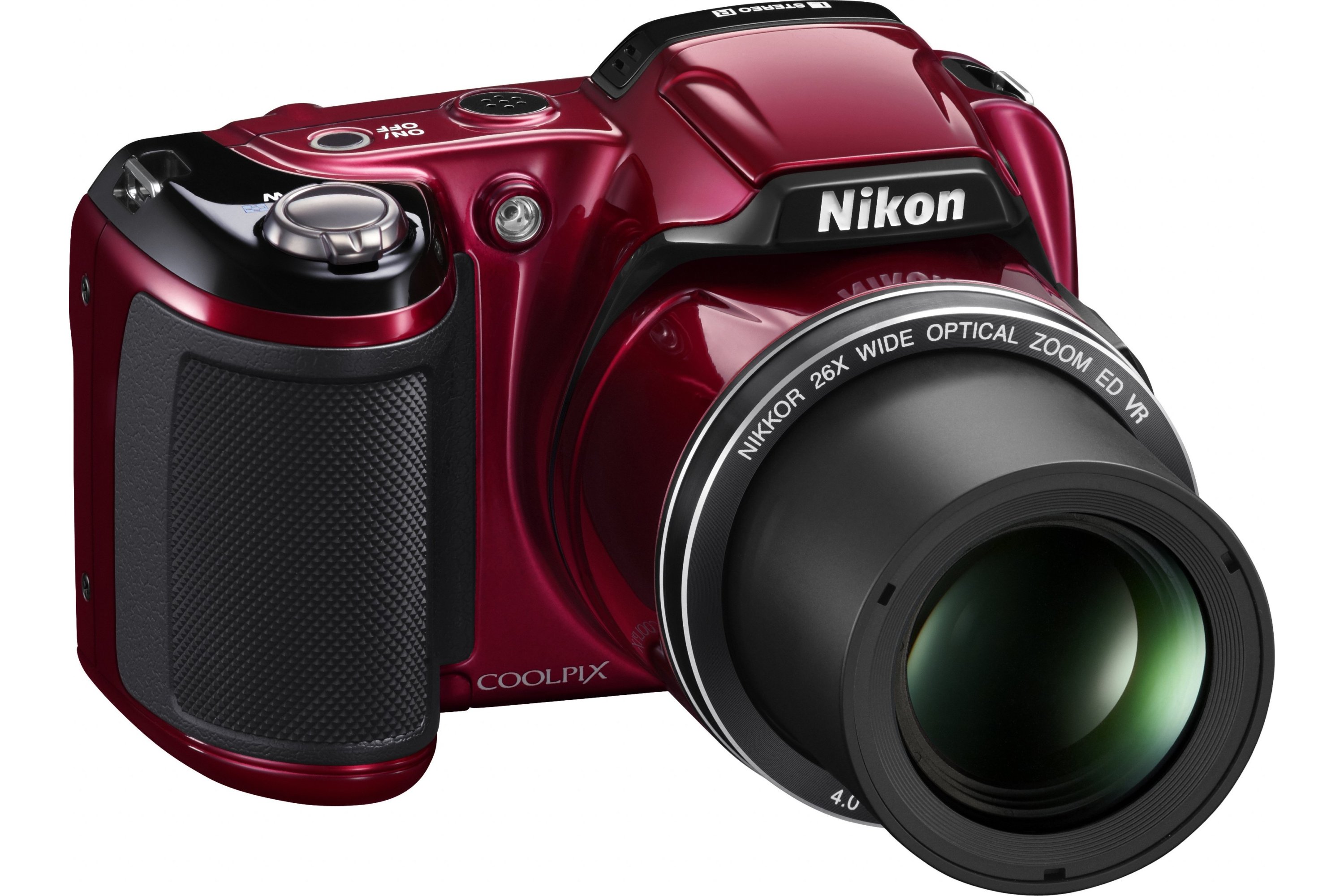 Цифровая фотокамера Nikon Coolpix L810 Red купить | ELMIR - цена ...