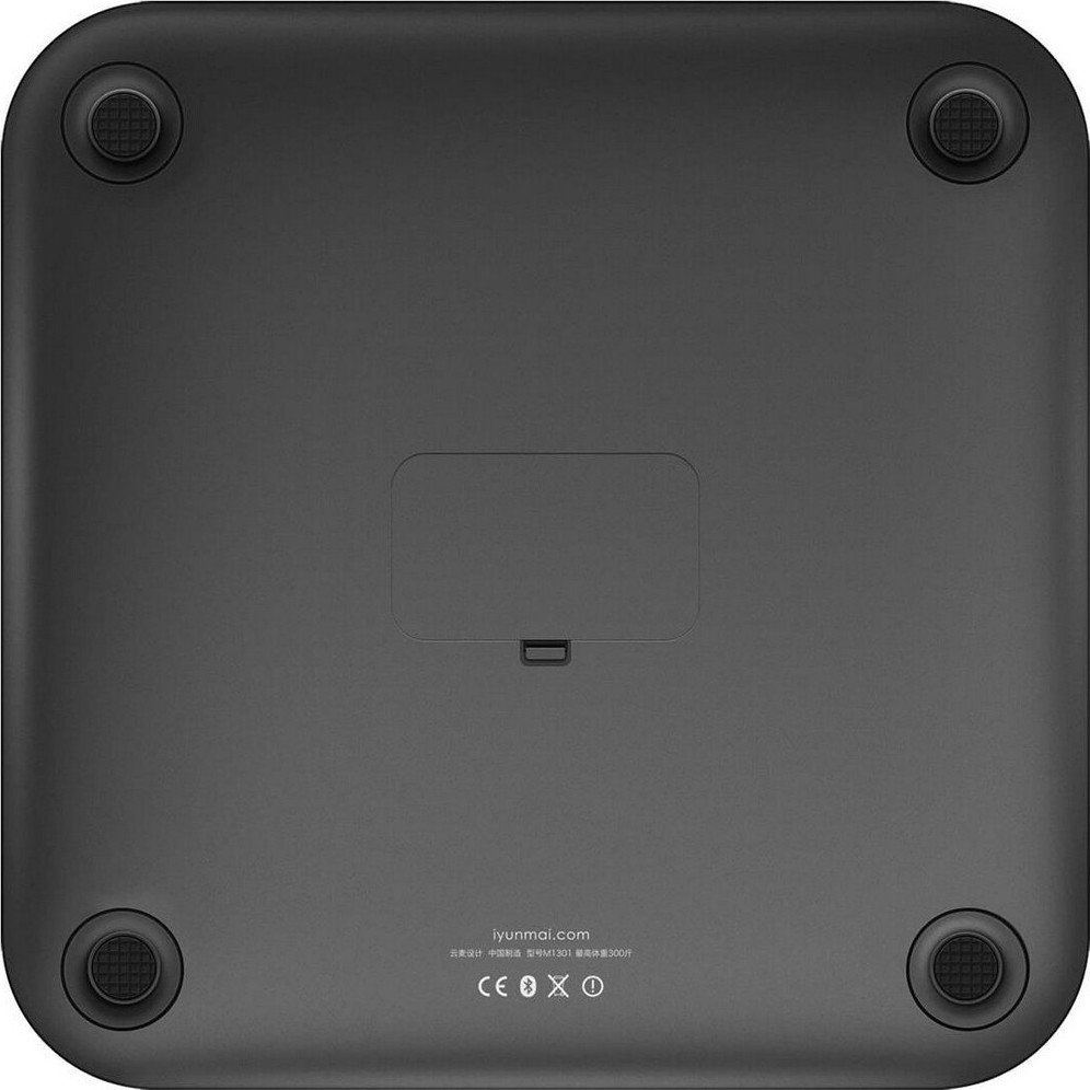 Весы напольные Yunmai Premium Black (M1301-BK) купить | ELMIR - цена ...