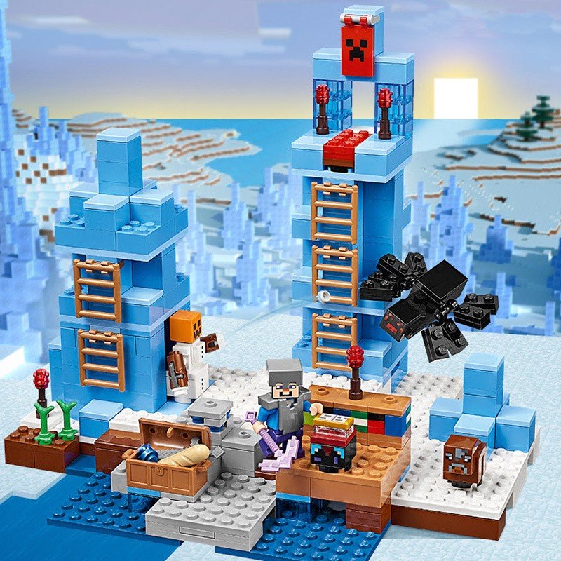 Конструктор Lepin CubeWorld Ледяные шипы (18025) купить | ELMIR - цена ...