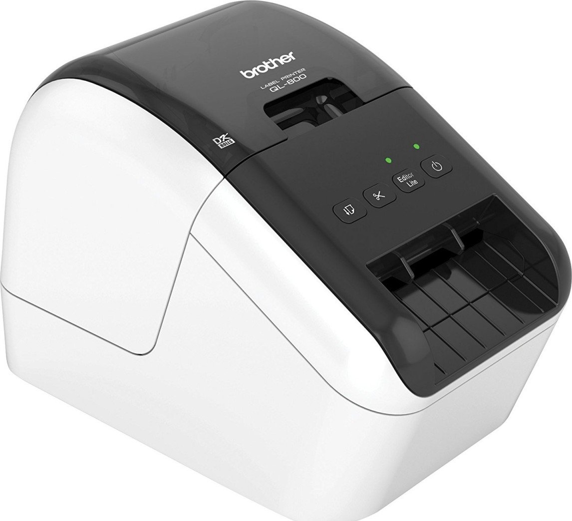 Принтер для печати наклеек Brother QL-800 (QL800R1) купить | ELMIR ...