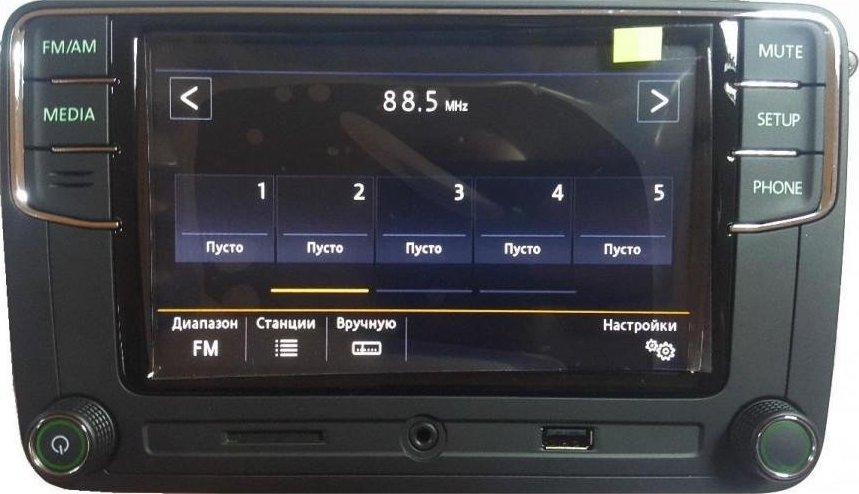 Штатная магнитола RCD330 для Skoda Оригинал купить | ELMIR - цена ...