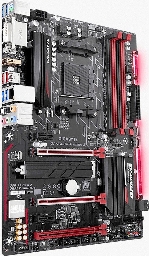 Материнская плата Gigabyte GA-AX370-Gaming 3 s-AM4 X370 купить | Elmir ...