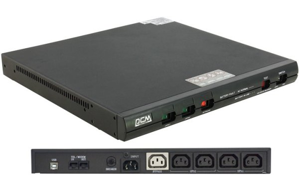 ИБП PowerCom KIN-1000AP RM купить | ELMIR - цена, отзывы, характеристики