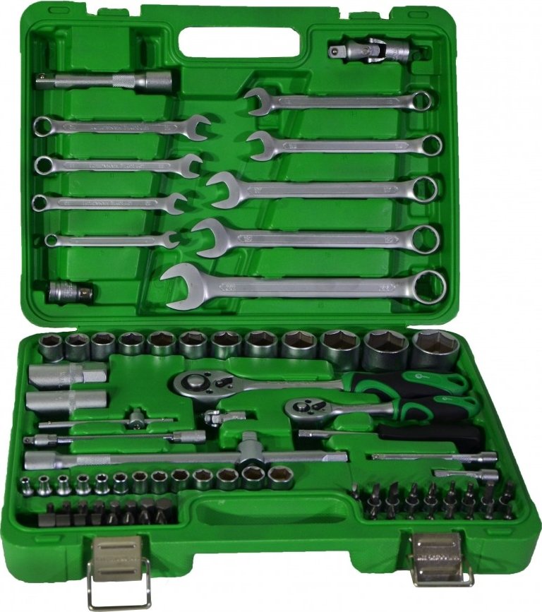 Набор инструмента Intertool ET-6082SP купить | Elmir - цена, отзывы, характеристики