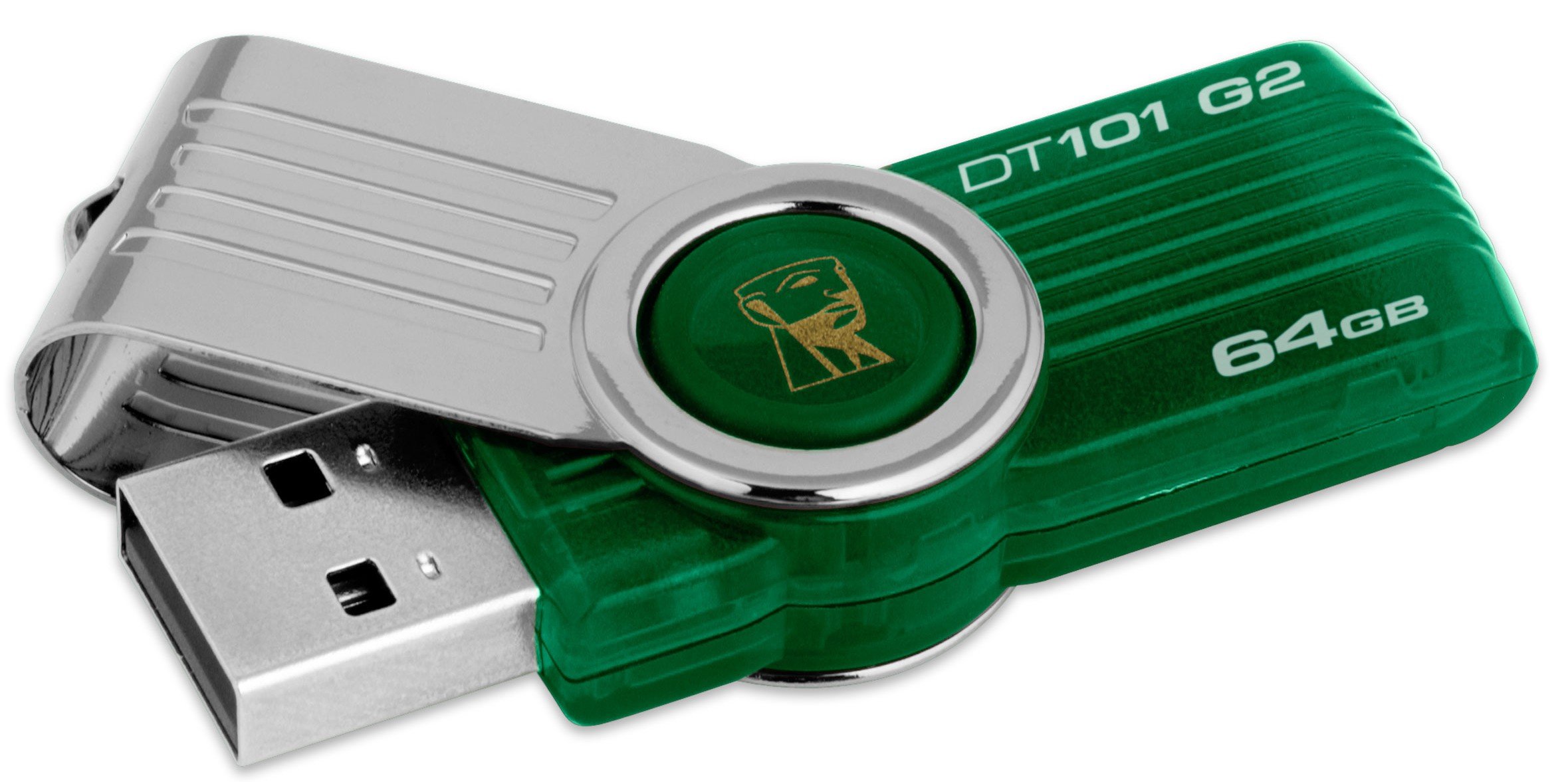 USB флеш накопитель 64GB Kingston DataTraveler 101G2 Green (DT101G2 ...