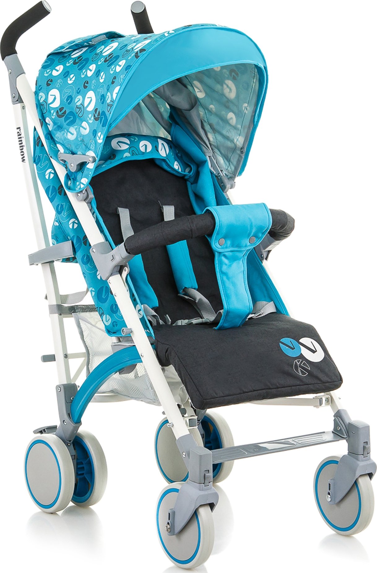 Коляска BabyHit Rainbow D200 Blue Grey купить | ELMIR - цена, отзывы ...