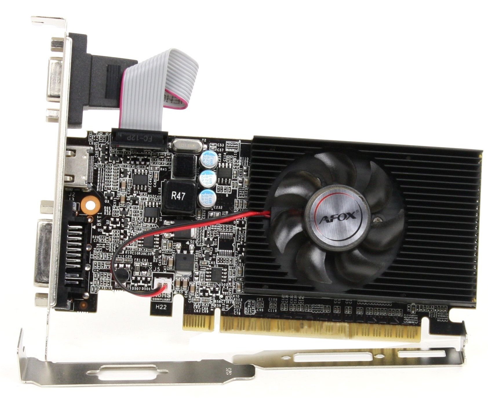 Видеокарта Afox PCI-E GeForce 210 1GB DDR3 (AF210-1024D3L3-V3) - купить ...