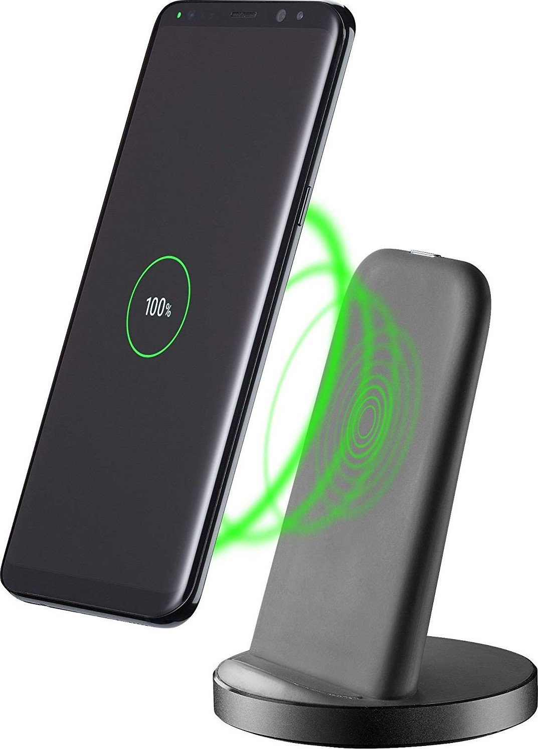 Беспроводное З/У Cellular Line Fast Charger Stand Black ...