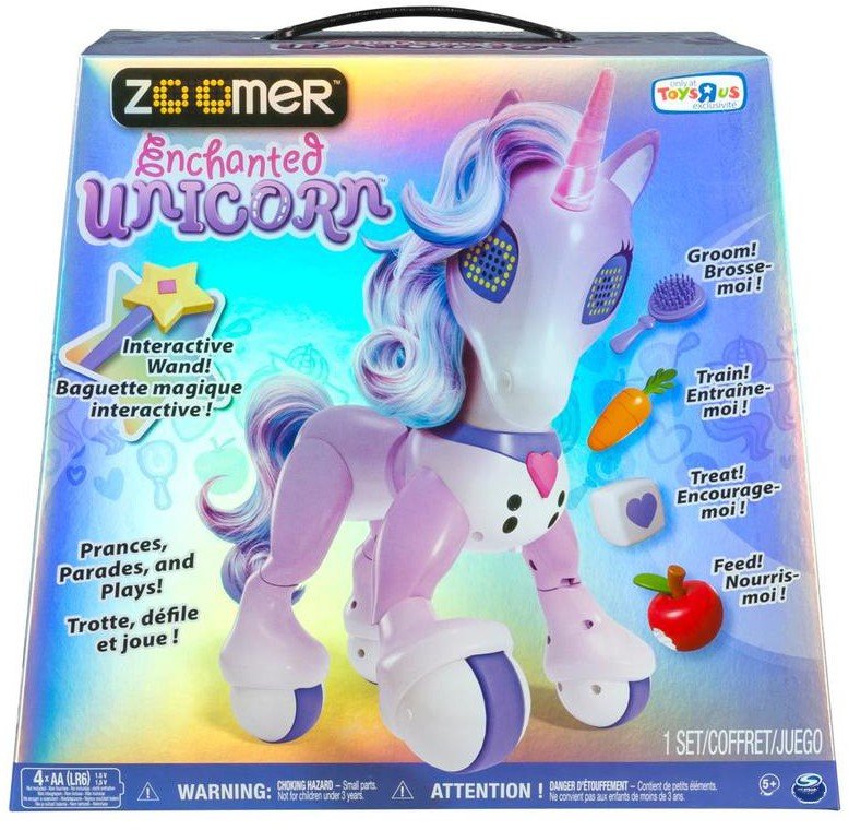 Игрушка интерактивная Spin Master ZOOMER Enchanted Unicorn (SM14428 ...