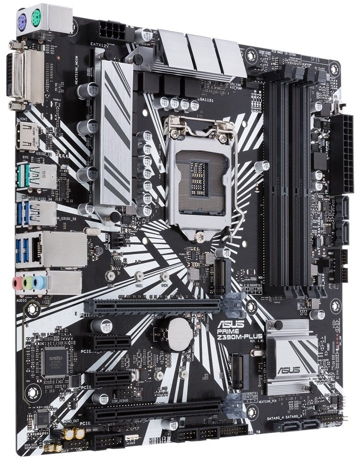 Материнская плата Asus Prime Z390M-Plus s-1151 Z390 купить | Elmir ...