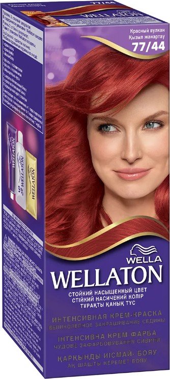 Крем-краска для волос Wellaton 77/44 Красный вулкан купить | ELMIR ...
