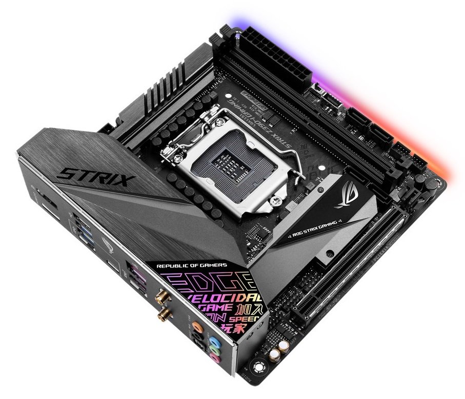 Материнская плата Asus ROG STRIX Z390-I Gaming s-1151 Z390 купить ...