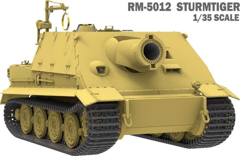 Модель Rye Field Model САУ Sturmtiger с полным интерьером (RFM-RM5012 ...