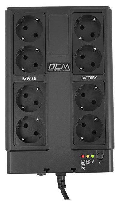 ДБЖ PowerCom CUB-850N купити | ELMIR - ціна, відгуки, характеристики