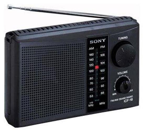 Радио Sony ICF-18 купить | ELMIR - цена, отзывы, характеристики