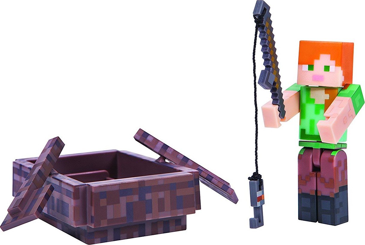 Фигурка Jazwares Minecraft Alex with Boat серия 3 (16491M) купить ...