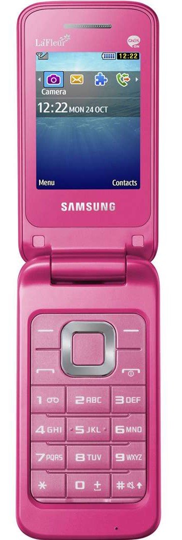 Мобильный телефон Samsung C3520 Coral Pink La Fleur купить | ELMIR ...