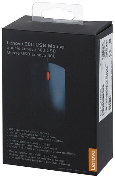 Мышь Lenovo 300 USB (GX30M39704) купить | ELMIR - цена, отзывы ...