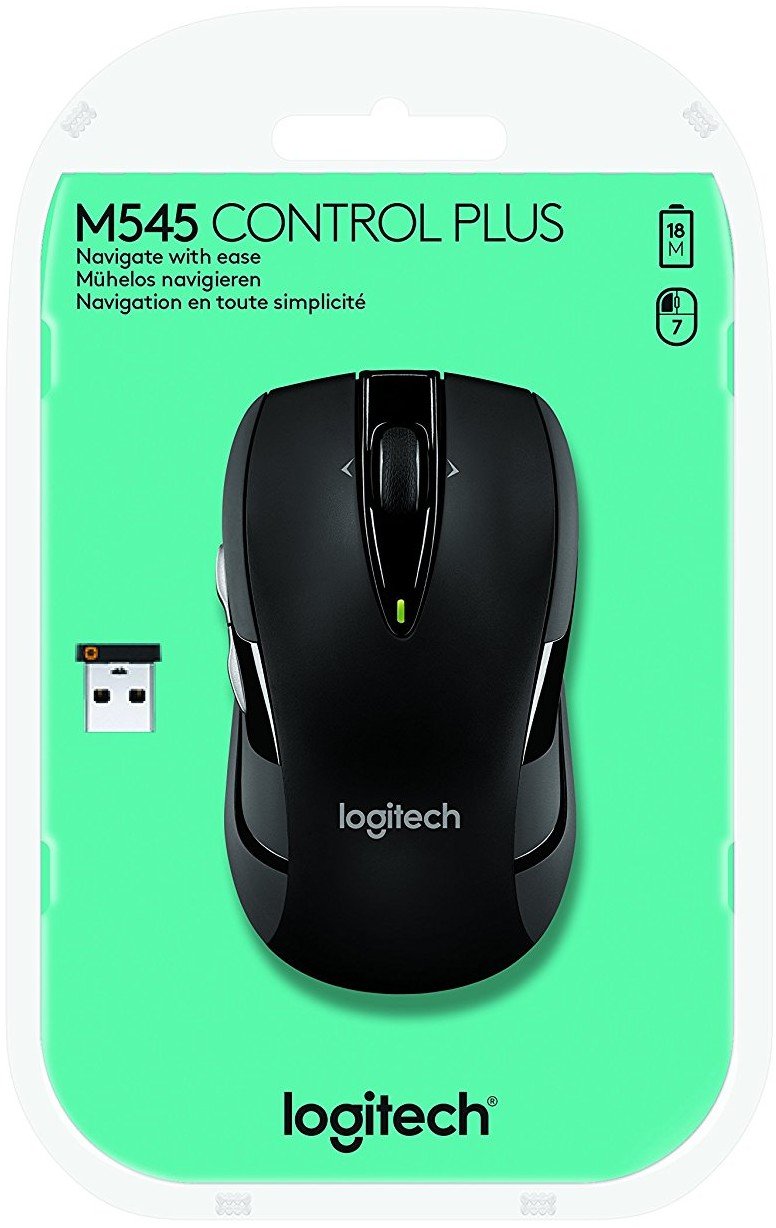 Мышь Logitech M545 Wireless Black (910-004055) купить | ELMIR - цена ...