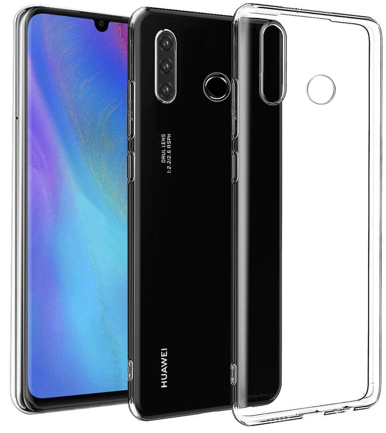 Чехол для Huawei P30 Lite Laudtec Clear TPU Transperent (LC-P30L ...