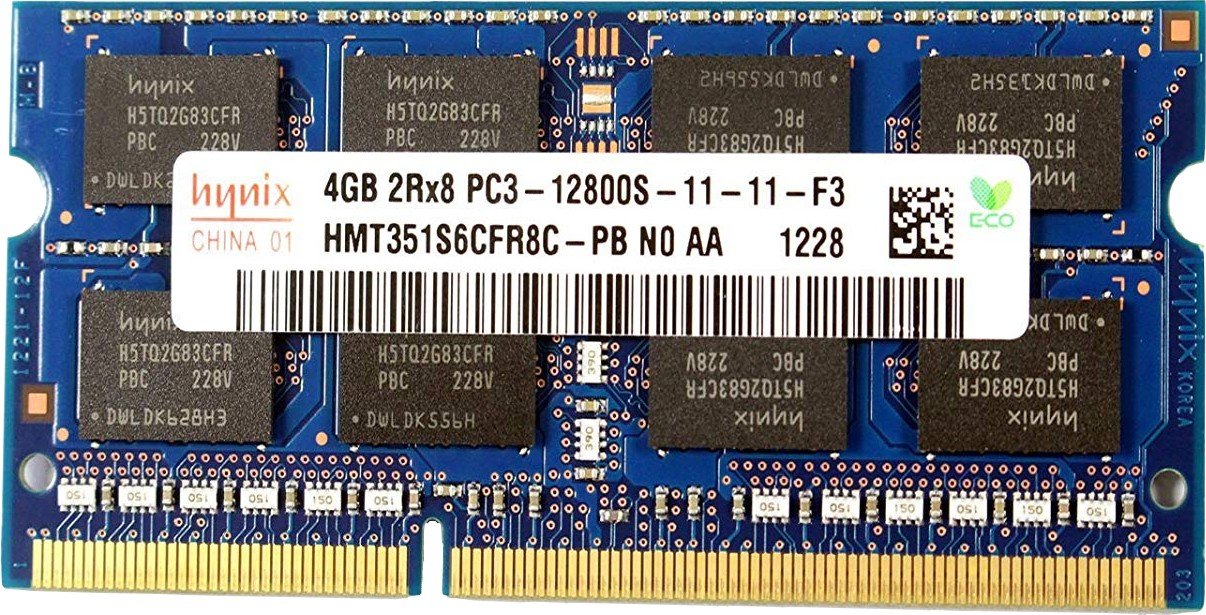 Модуль памяти SO-DIMM SK hynix DDR3 4GB 1600MHz (HMT351S6CFR8C-PB) купить | ELMIR - цена, отзывы ...