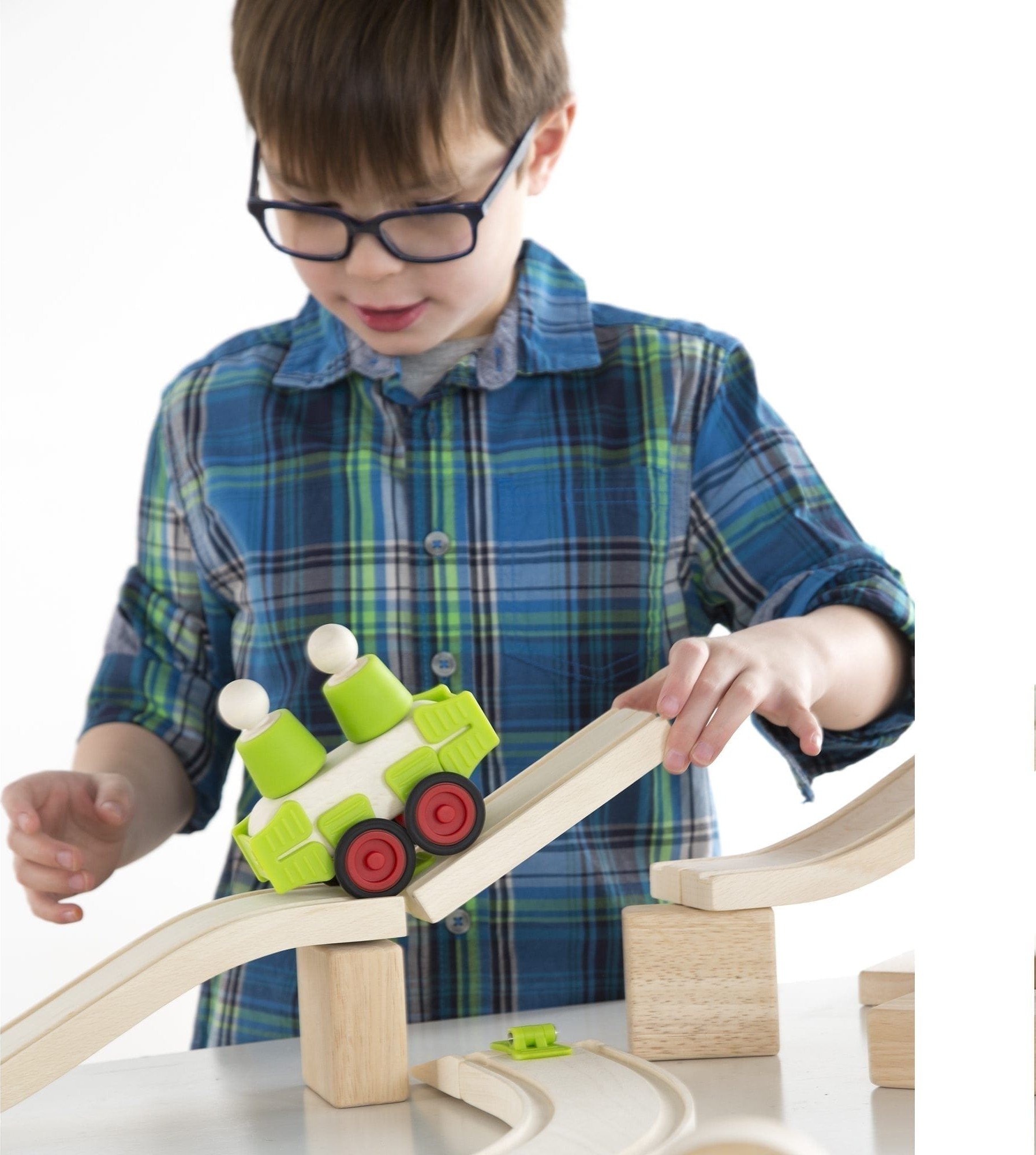 Трек Guidecraft Block Science Дорога (G2100R) купить | ELMIR - цена, отзывы, характеристики