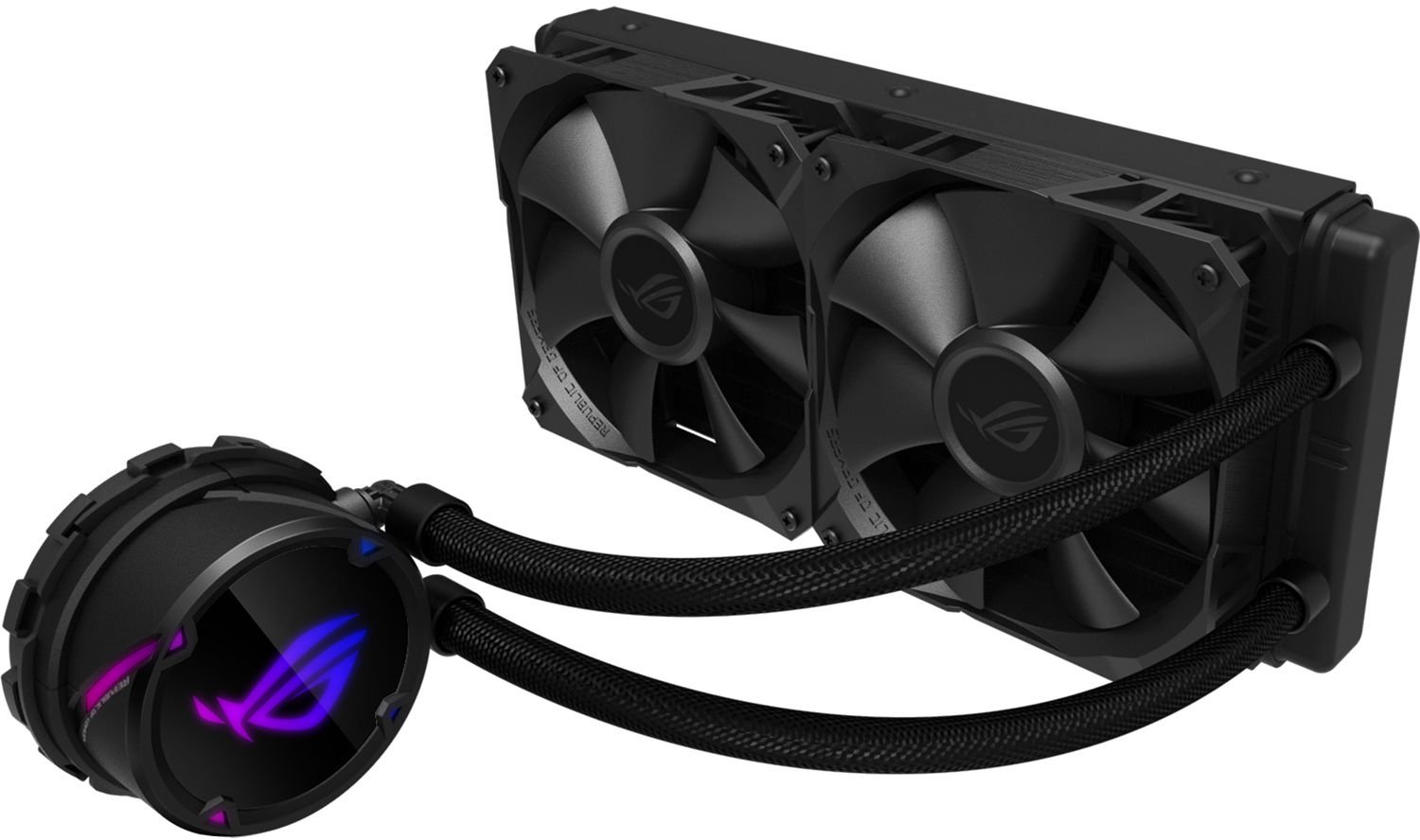 Водяное охлаждение Система водяного охлаждения Asus ROG STRIX LC 240 ...