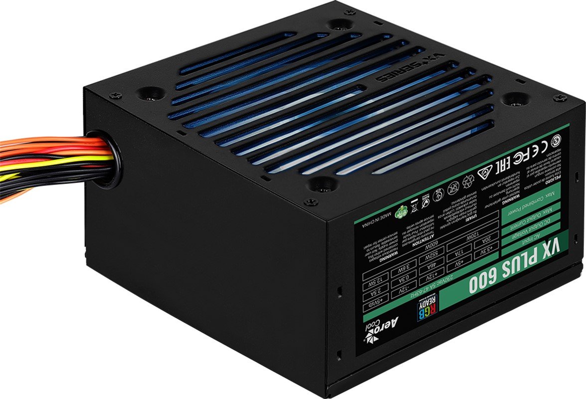 Блок питания 600W AeroCool VX Plus 600 RGB купить | Elmir - цена ...