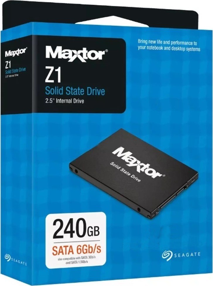 SSD-накопитель 2.5" SATA 240GB Seagate Maxtor Z1 (YA240VC1A001) купить ...