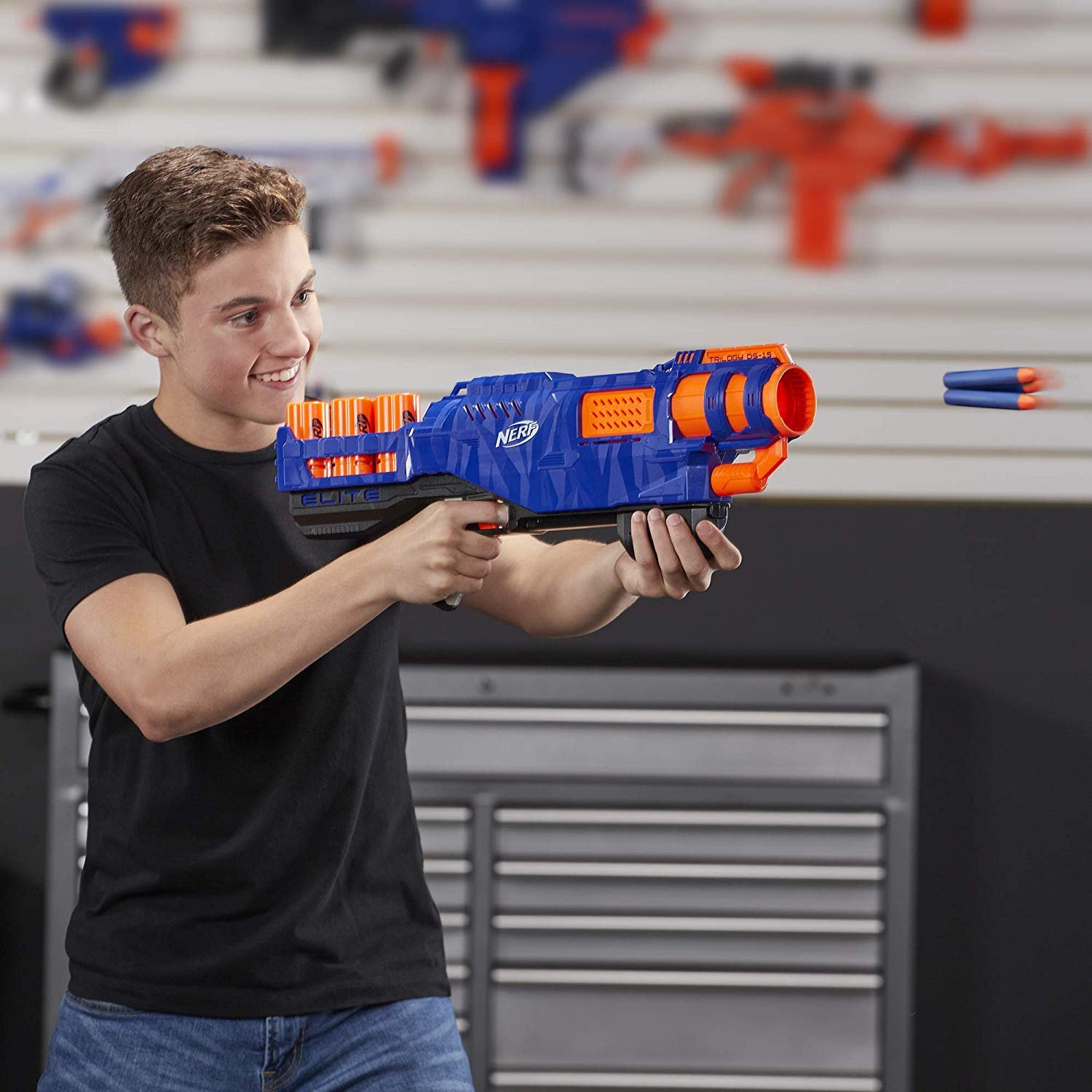 Бластер Nerf Elite Trilogy DS-15 (E2853) купить | ELMIR - цена, отзывы ...