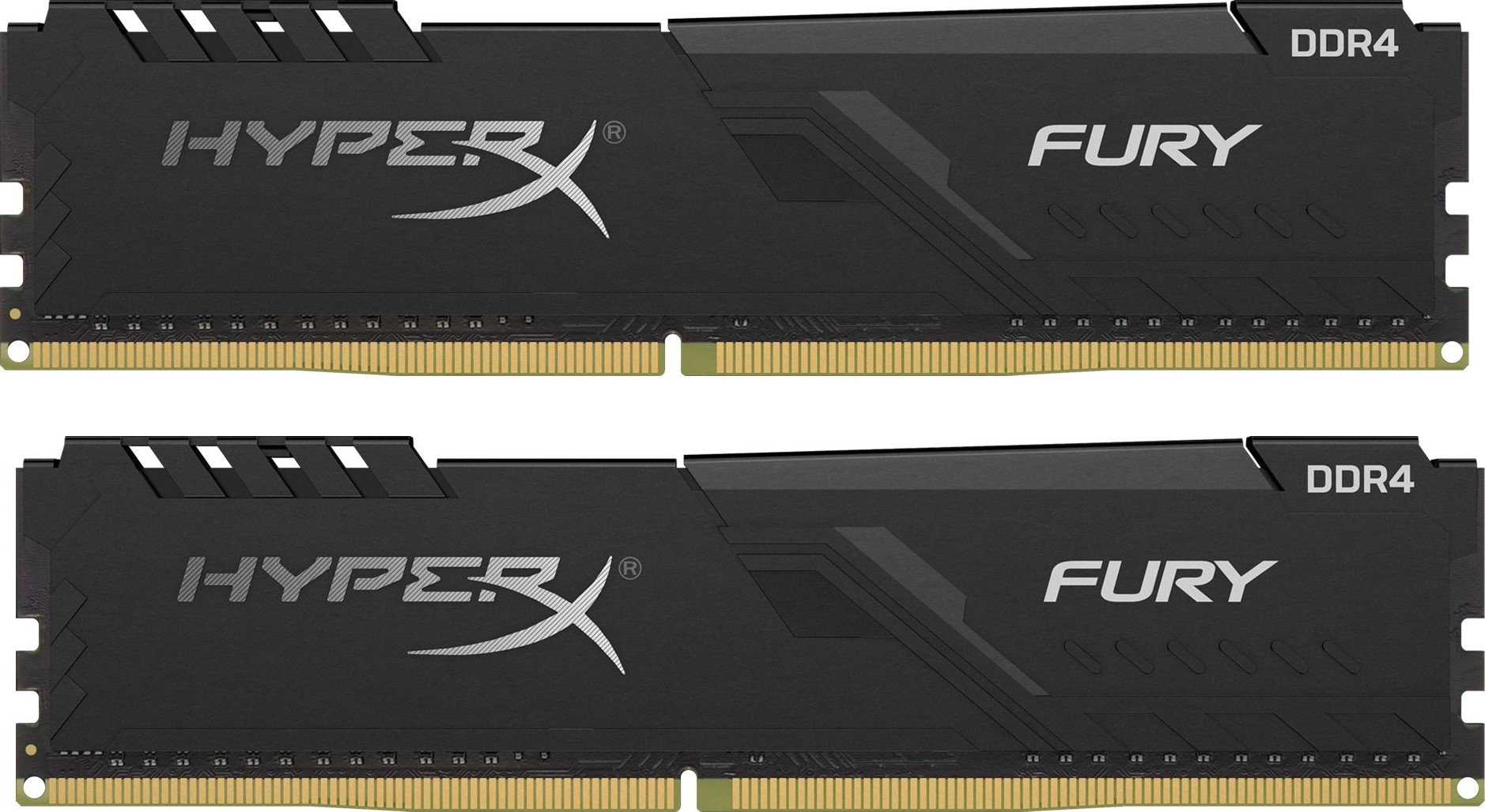 Модуль памяти HyperX DDR4 32GB 2x16GB 3200MHz Fury Black (HX432C16FB3K2 ...
