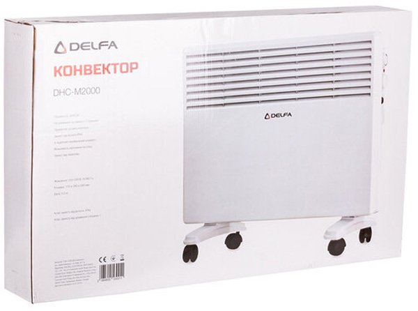 Электрический конвектор Delfa DHC-M2000 купить | ELMIR - цена, отзывы, характеристики