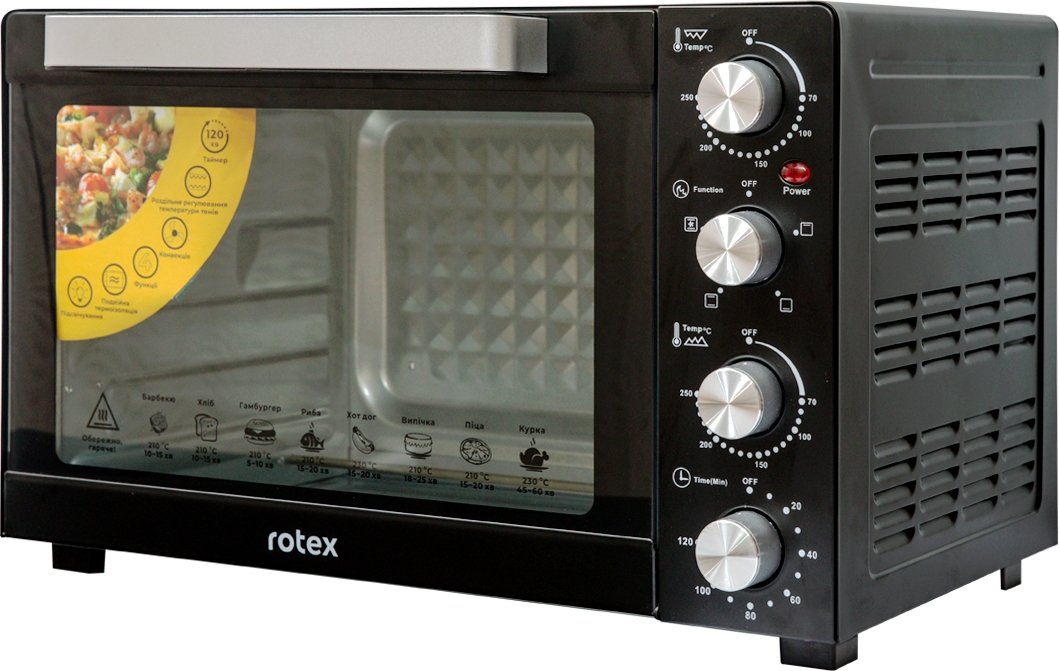 Электропечь Rotex ROT350-B купить | ELMIR - цена, отзывы, характеристики