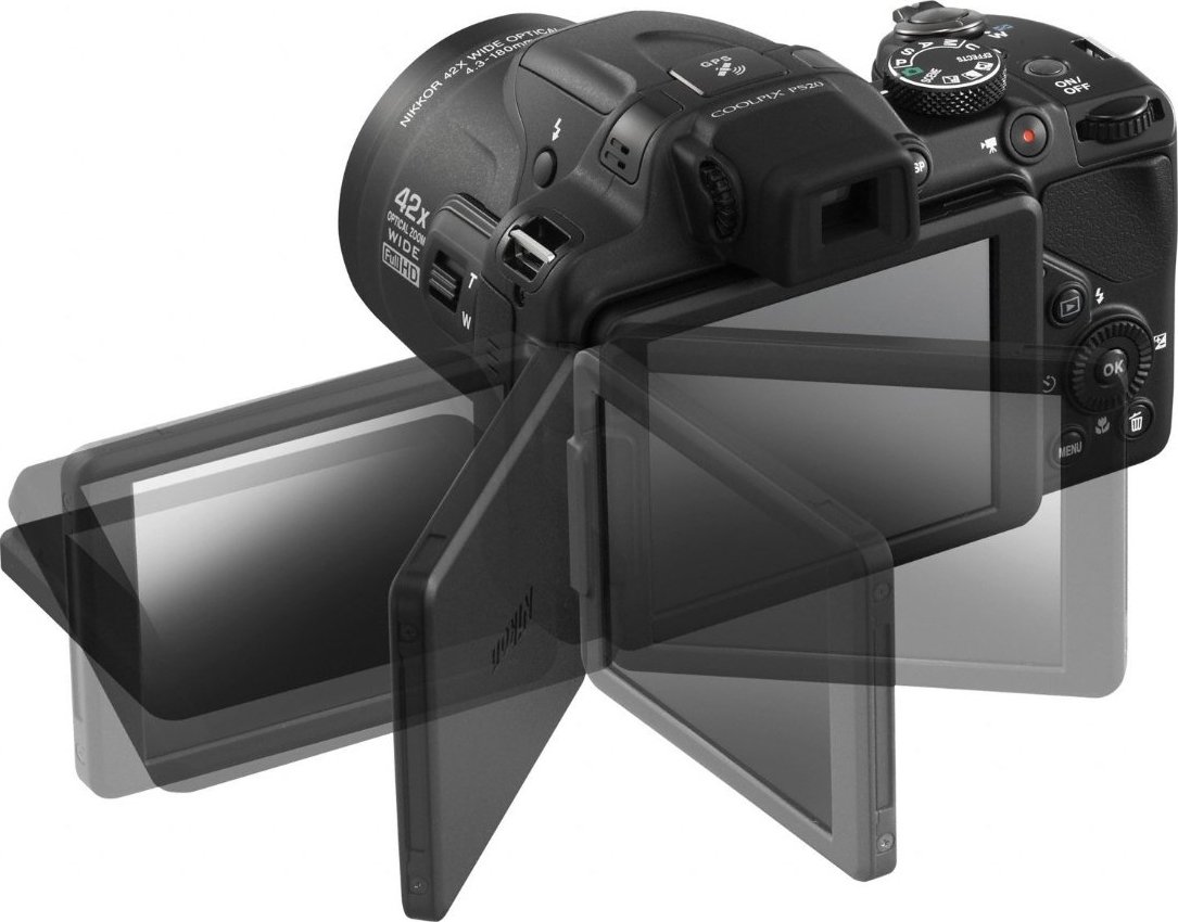 Цифровая фотокамера Nikon Coolpix P520 Black купить | ELMIR - цена ...