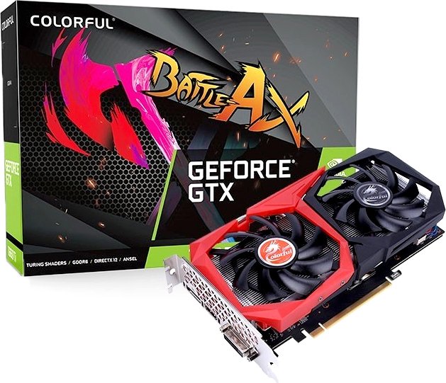Видеокарта Colorful PCI-E GeForce GTX1660 Super 6GB DDR6 (GTX 1660 ...