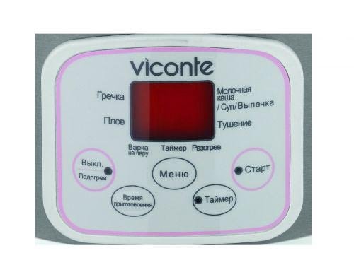 Мультиварка Viconte VC-601 купить | ELMIR - цена, отзывы, характеристики