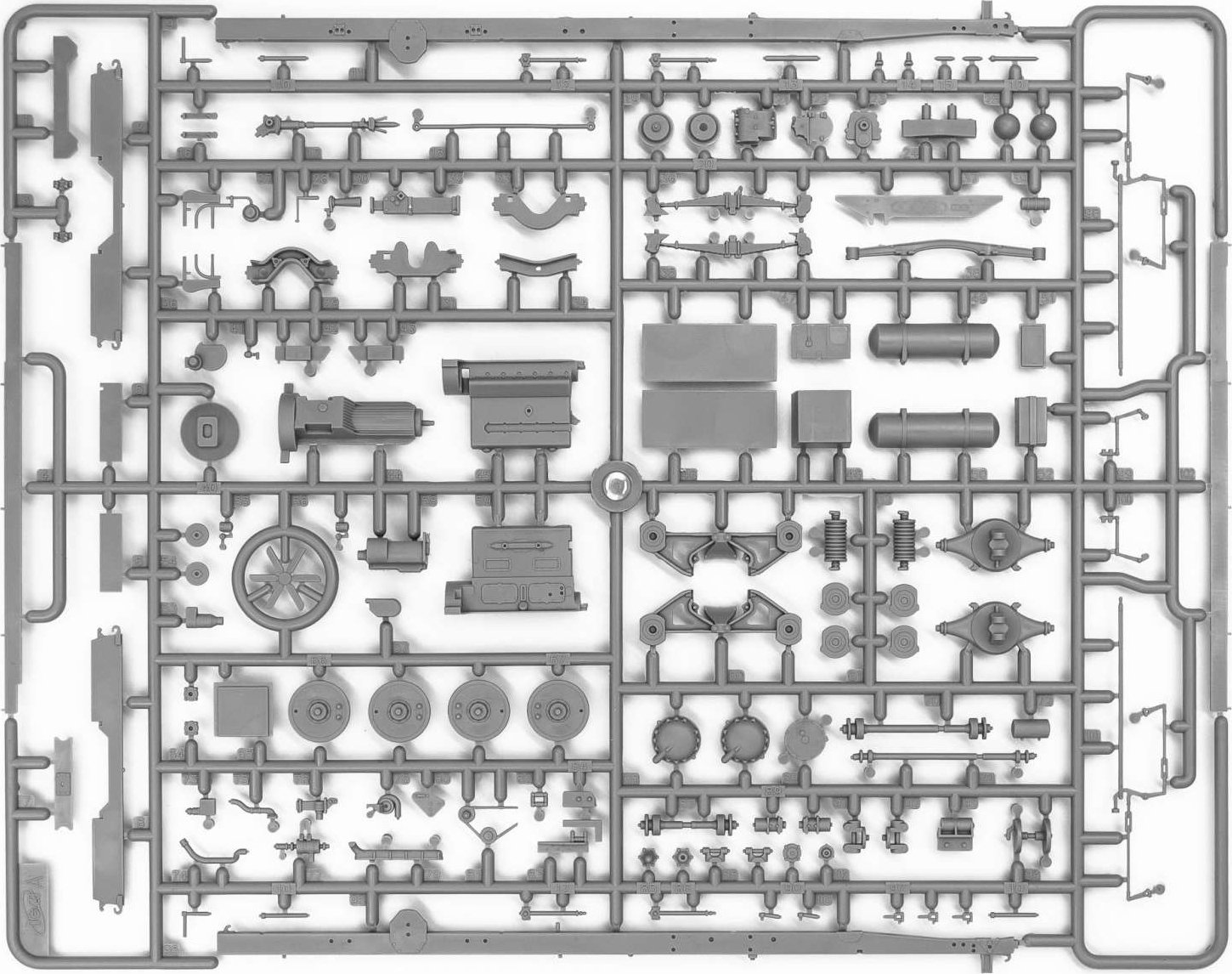 Модель ICM Машины радиосвязи Вермахта Henschel 33D1 Kfz.72, Krupp ...
