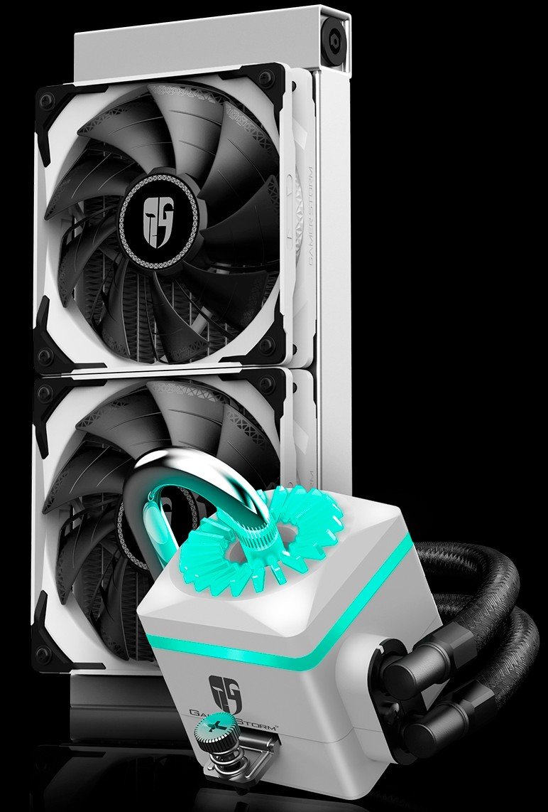 Водяное охлаждение Система водяного охлаждения DeepCool Captain 240X ...