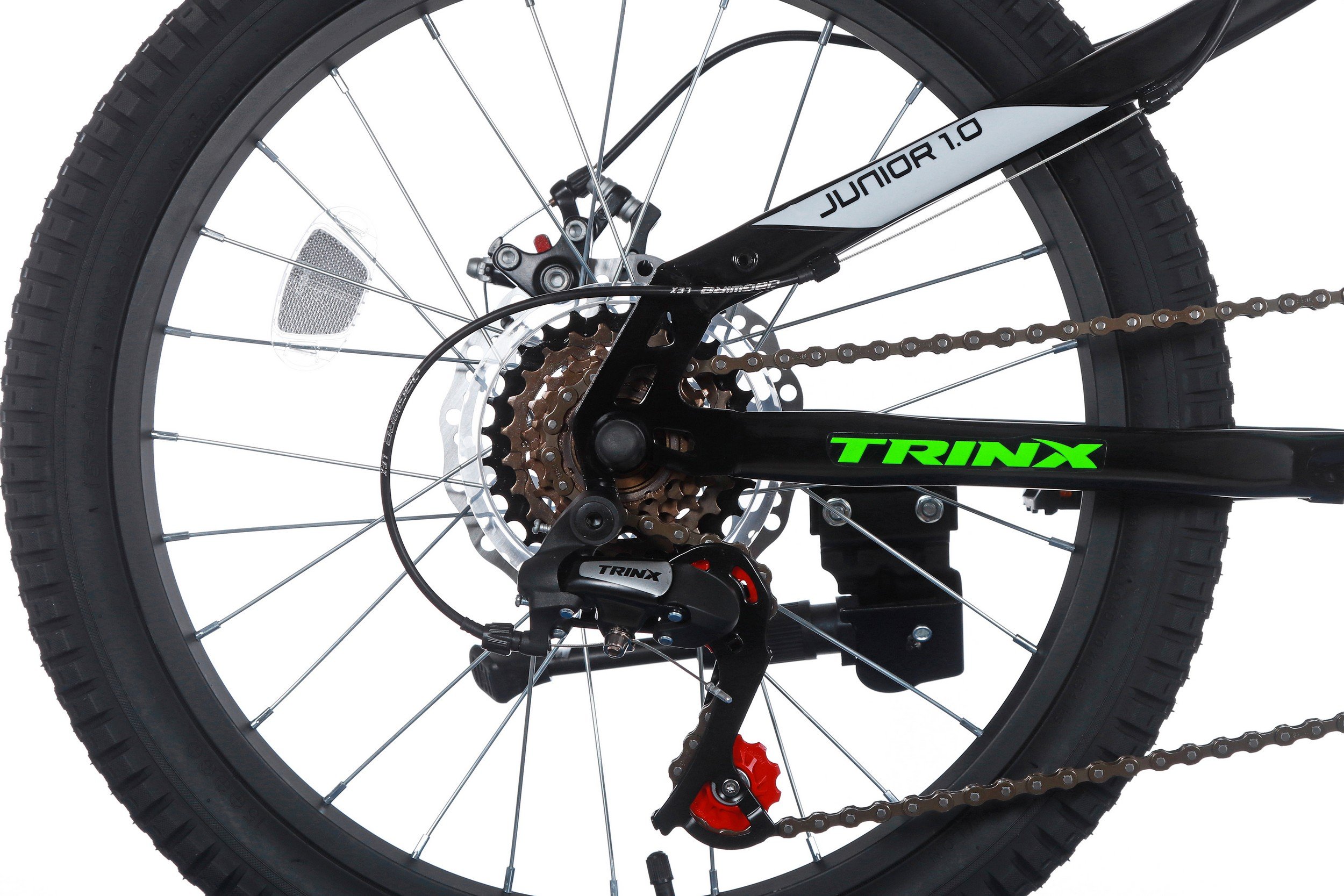 Велосипед Trinx Junior 1.0 Black/White/Green 20" (JUN1.0BWG) купить ...
