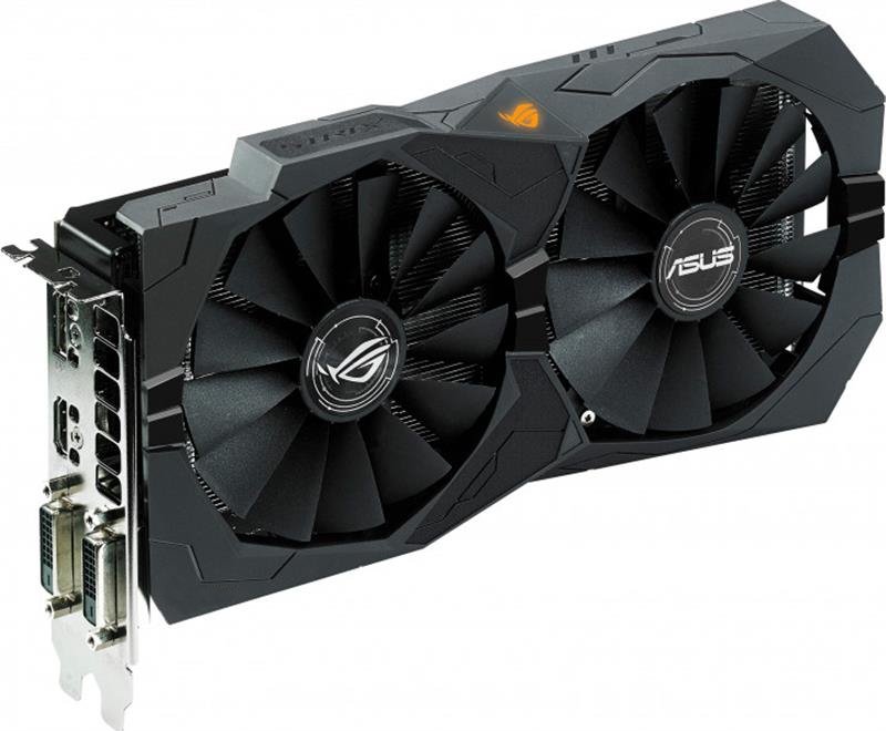 Видеокарта Asus PCI-E Radeon RX 470 4GB DDR5 (ROG-STRIX-RX470-4G-GAMING ...