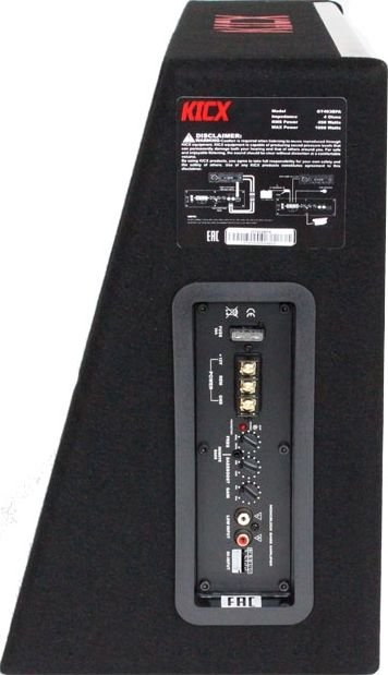 Автосабвуфер Kicx GT-403BPA купить | ELMIR - цена, отзывы, характеристики