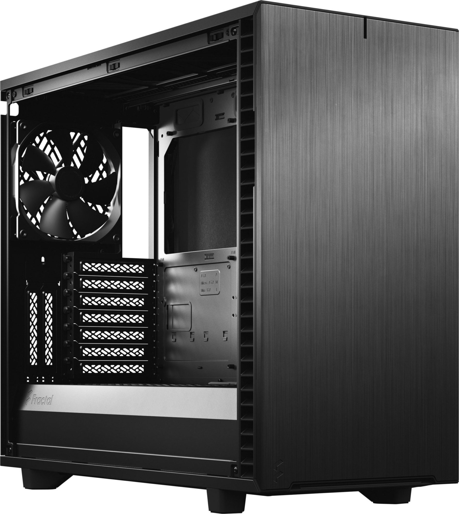 Корпус Fractal Design Define 7 Black Solid б/БП Black (FD-C-DEF7A-01 ...