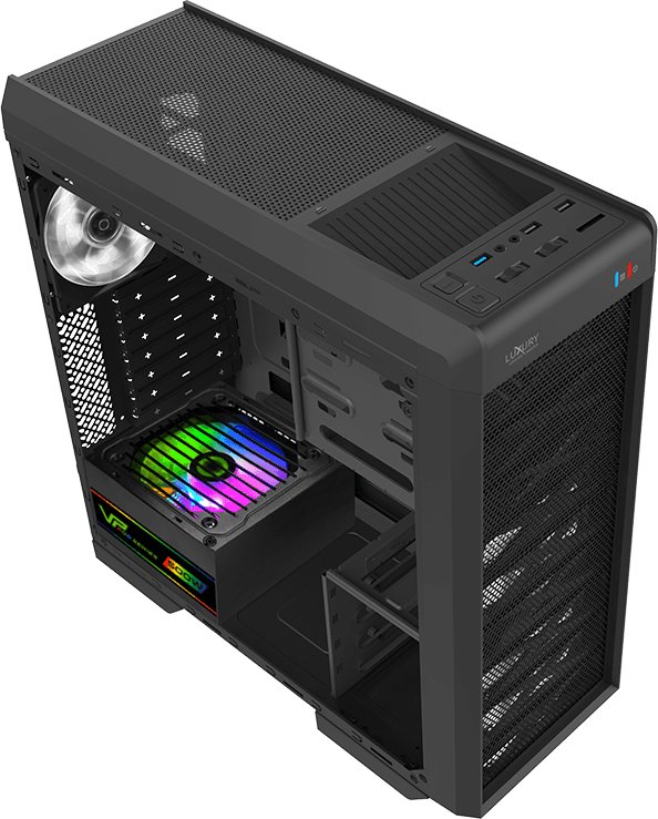 Корпус Gamemax Luxury G501X б/БП купить | Elmir - цена, отзывы ...