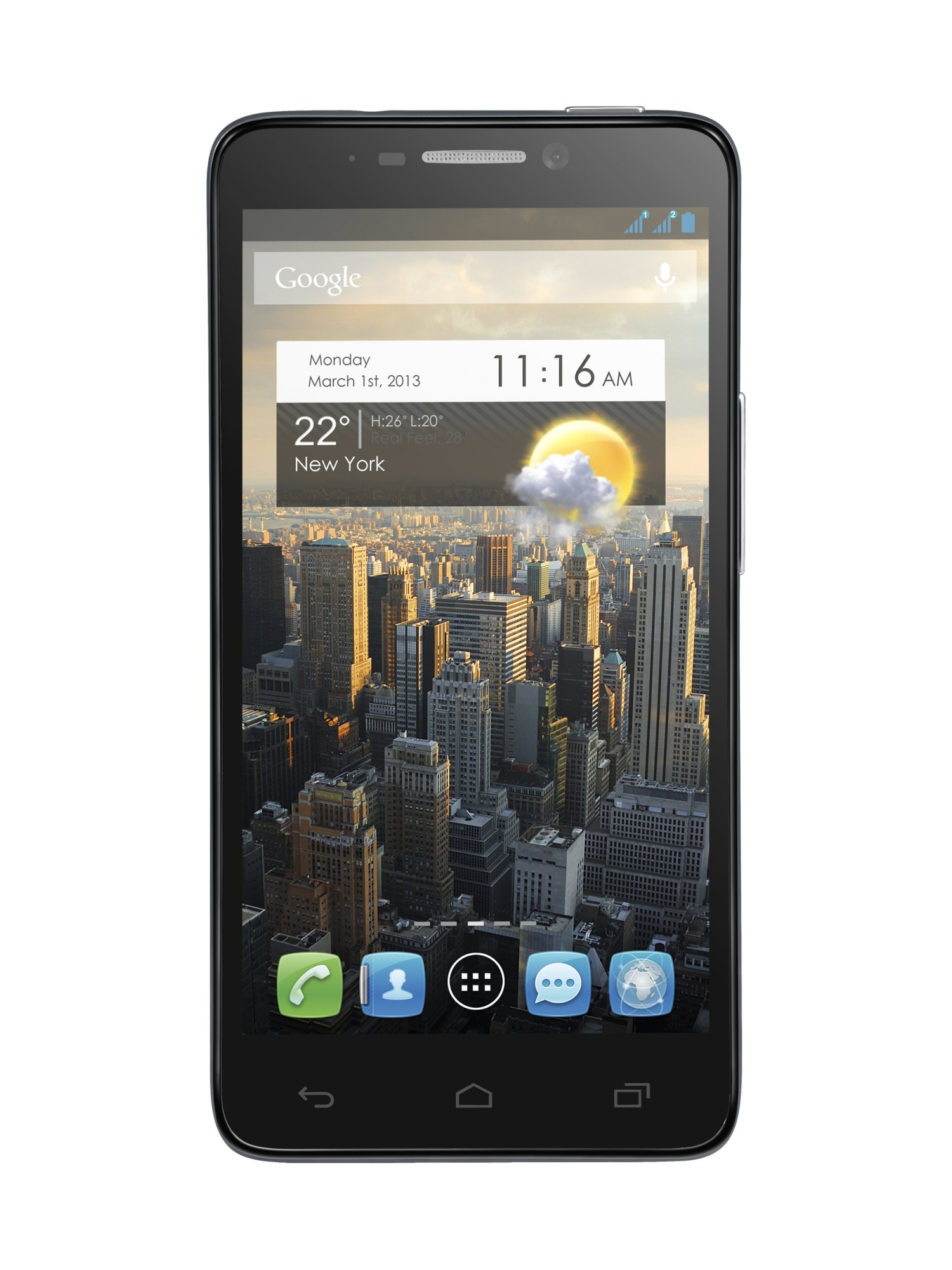 Мобильный телефон Alcatel One Touch 6030D Idol Black купить | ELMIR ...