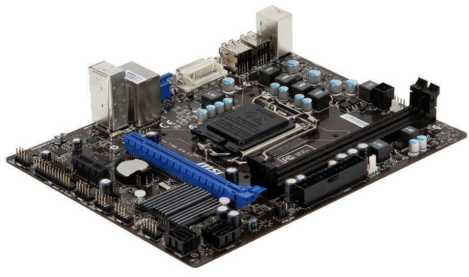 Материнская плата MSI H61M-S20 s-1155 H61 купить | Elmir - цена, отзывы ...