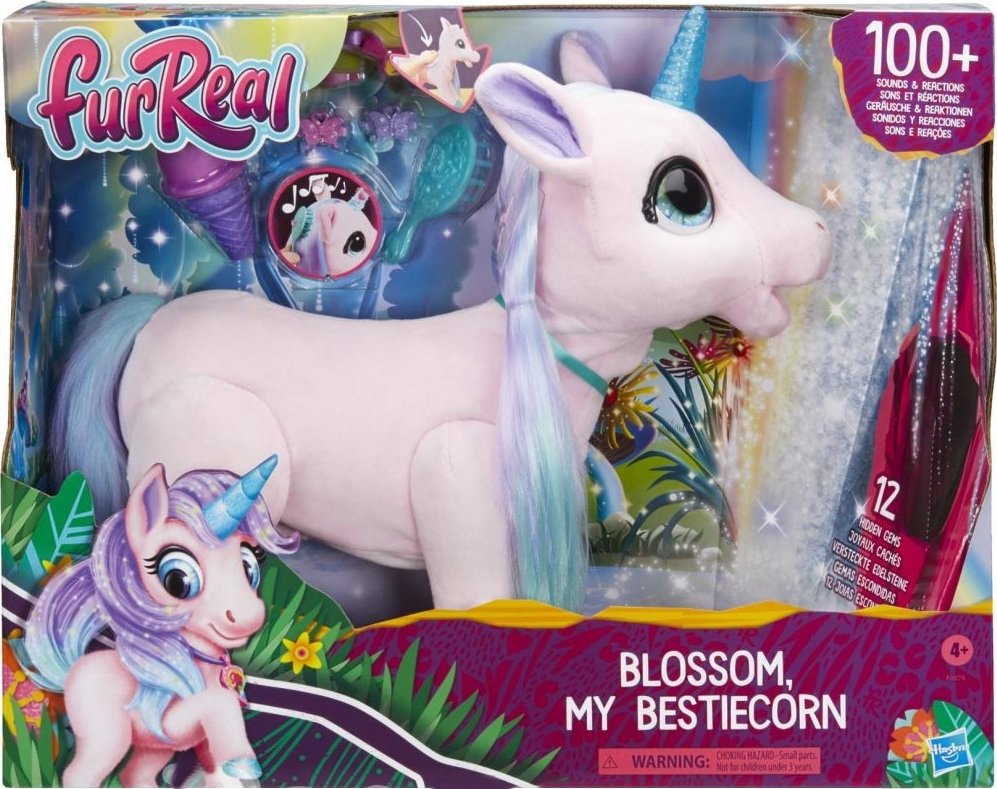 Игрушка интерактивная Hasbro FurReal Friends Волшебный единорог Блоссом ...
