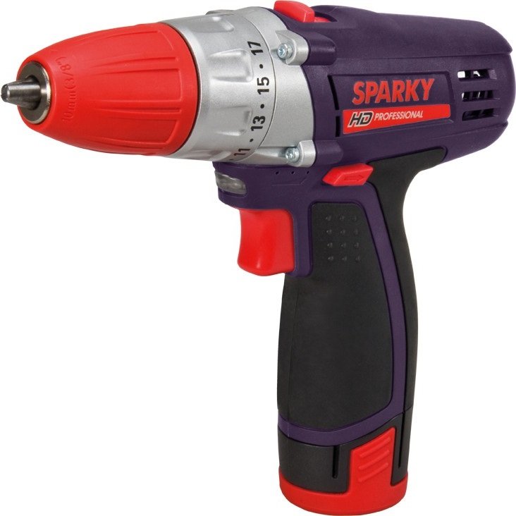 Аккумуляторный шуруповерт Sparky BR2 10,8Li (HD) купить | ELMIR - цена, отзывы, характеристики