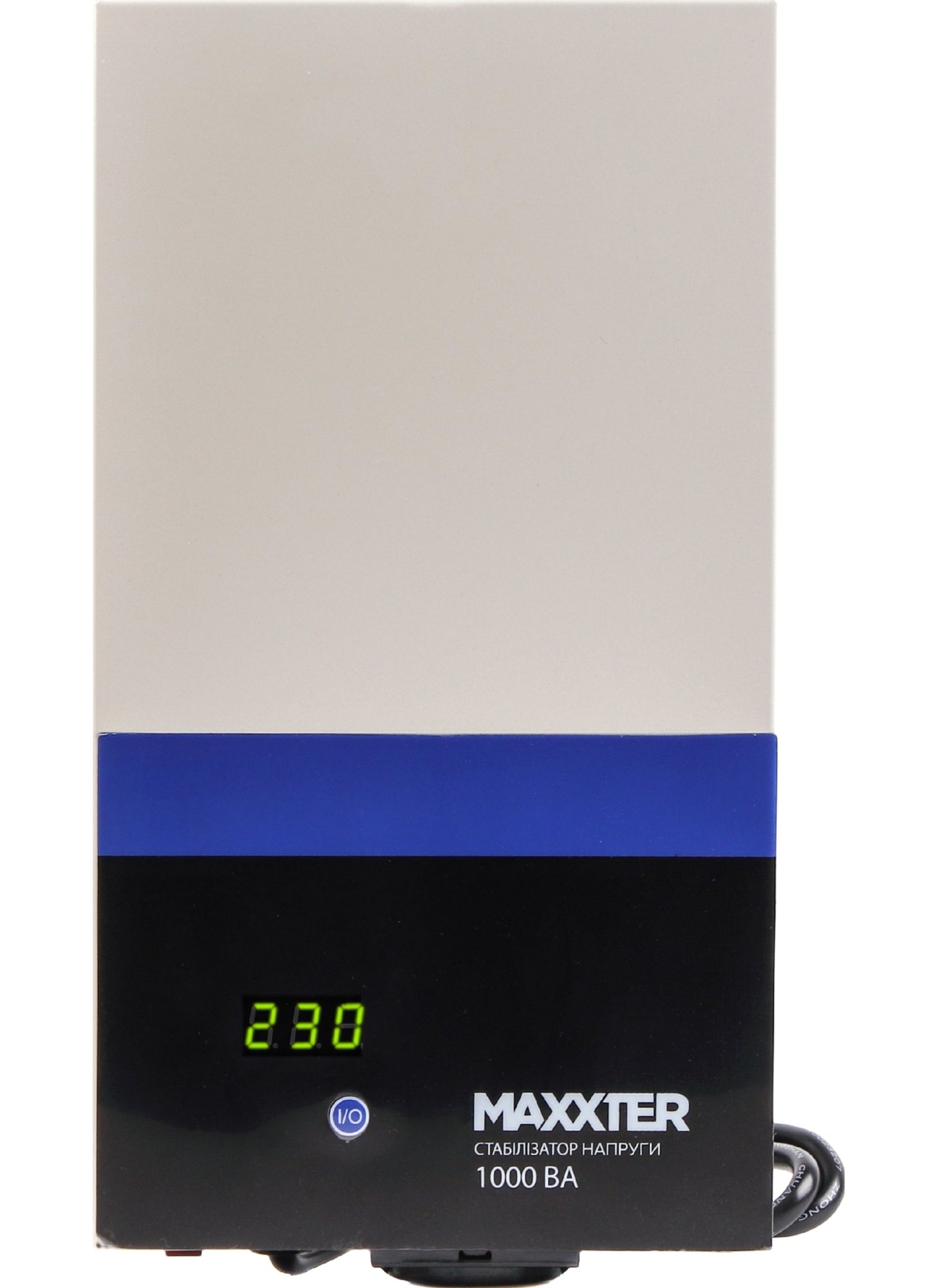 Стабилизатор напряжения Maxxter MX-AVR-DW1000-01 купить | ELMIR - цена, отзывы, характеристики