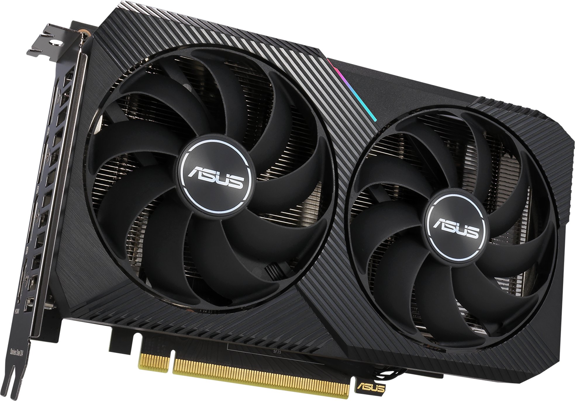 Видеокарта Asus PCI-E GeForce RTX3060 LHR 12GB DDR6 (DUAL-RTX3060-O12G ...